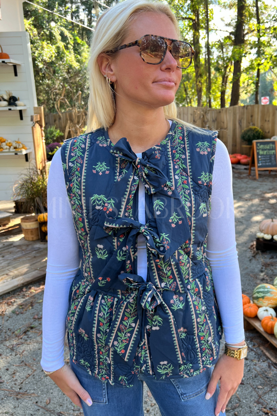 Zoe vest – Mimi Seabrook
